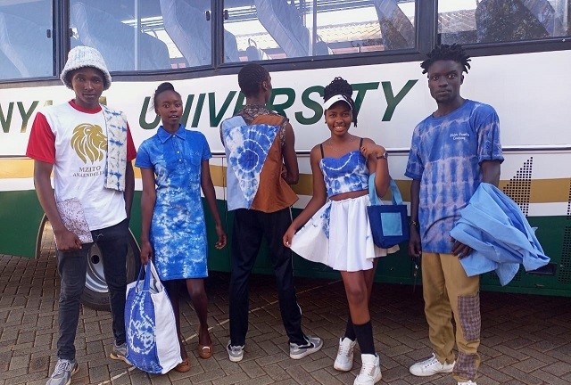 Kenyan Shibori workshop – International Upcycling Research Network